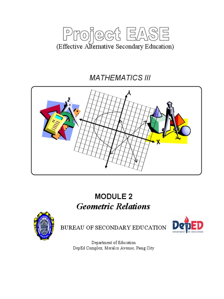 Module 2 - Geometric Relations | PDF | Perpendicular | Triangle