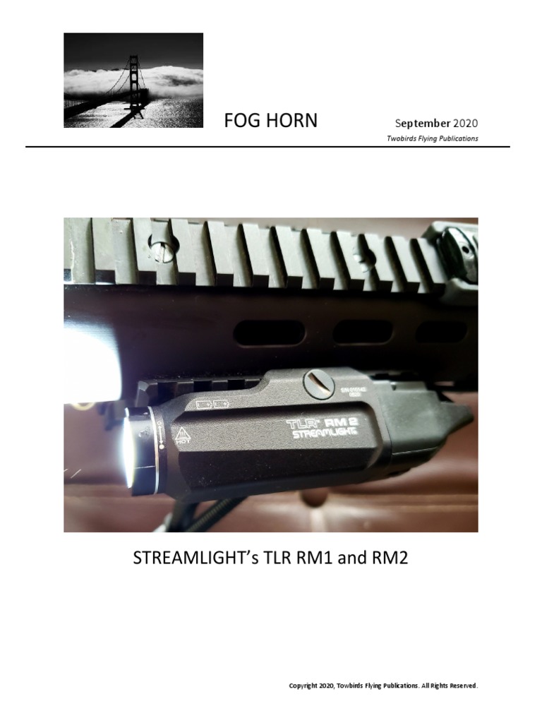 STREAMLIGHT'S TLR RM1 and TLR RM2 RAIL MOUNTED LONG GUN LIGHTING ...