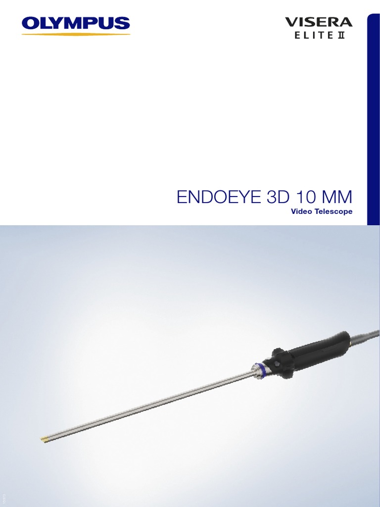 Endoeye 3D 10 MM: Video Telescope | PDF | Manufactured Goods | Equipment