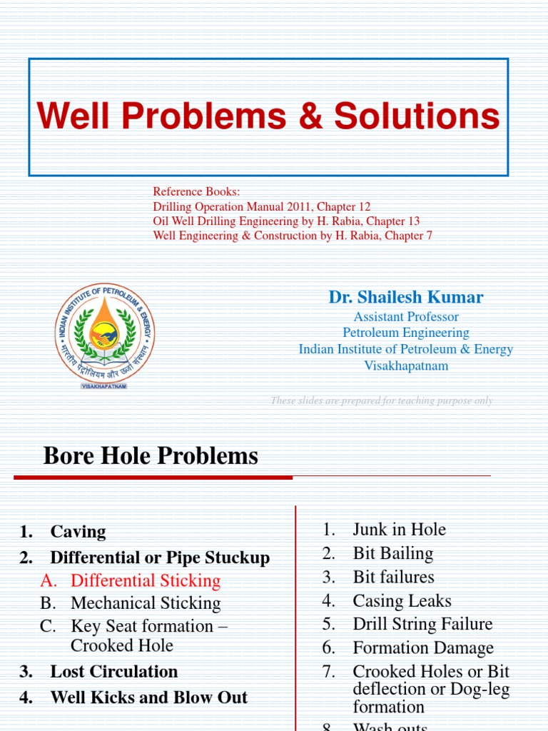 Drilling Challenges and Solutions Guide | PDF | Blowout (Well Drilling ...