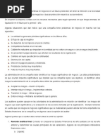 Eventos Subsecuentes | PDF | Auditoría financiera | Contralor