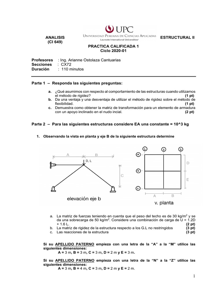 AnalisisII - PC1 - Sol Arianne | PDF | Ingeniería mecánica | Enseñanza de matemática