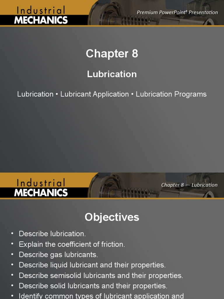 Lubrication: Lubrication - Lubricant Application - Lubrication Programs | PDF | Lubricant | Oils