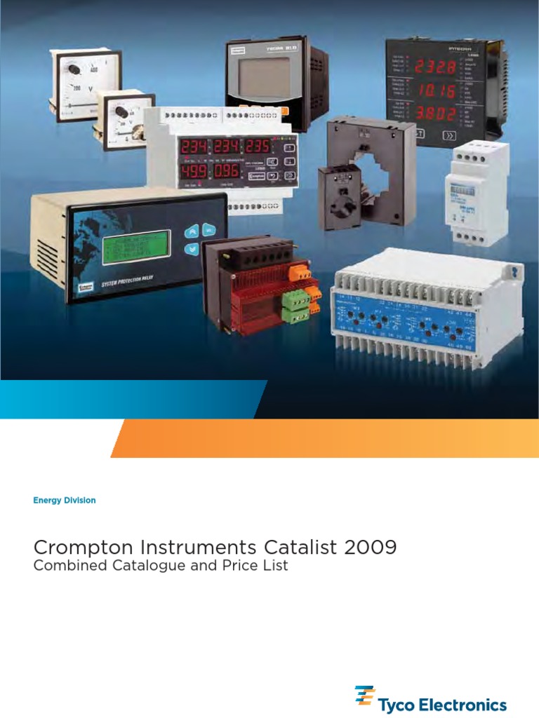 Crompton Instruments 2009 | PDF | Alternating Current | Ac Power