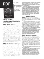 Black Snake: Ned Kelly's True Story | PDF