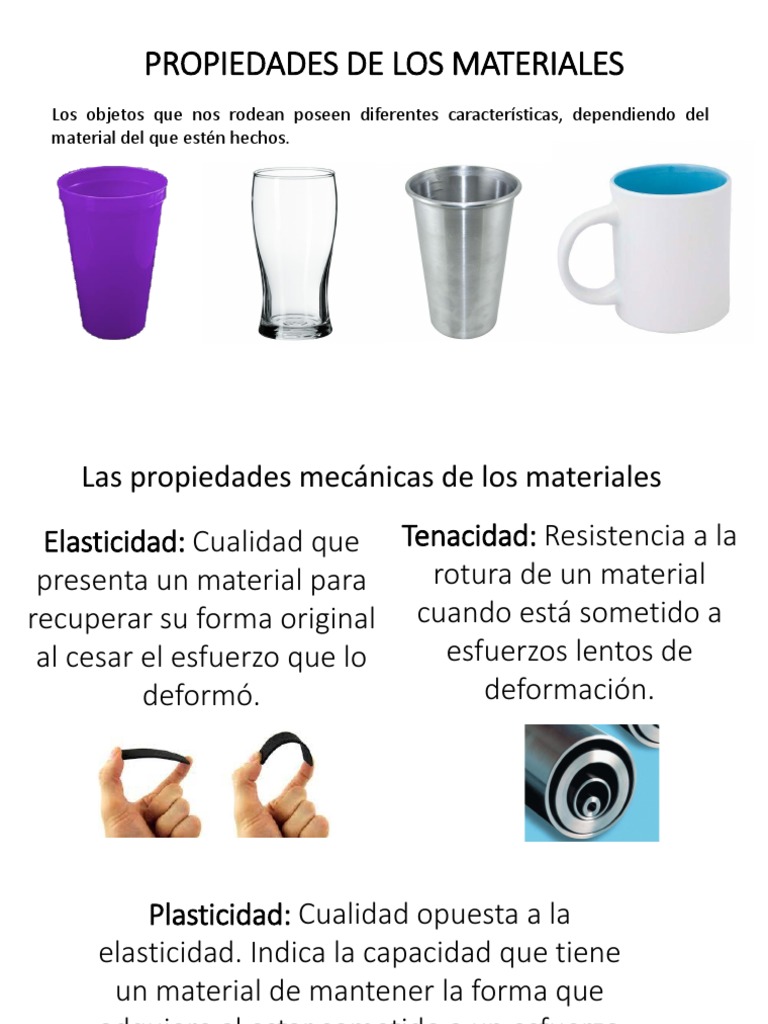 Propiedades de Los Materiales | PDF