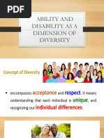 Principles, Policies, and Dimensions | PDF | Inclusion (Education ...