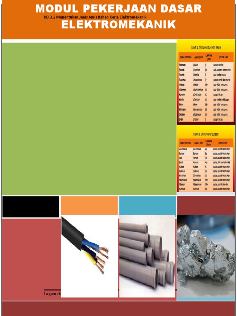 Modul KD 3.2 Bahan Elektromekanik | PDF