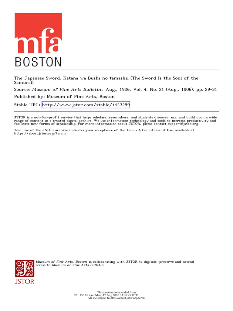 Japanese Sword | PDF | Sword | Samurai