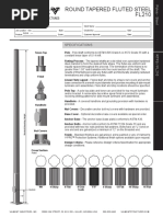 Anchor Bolt Template Matrix Guide | PDF | Anchor | Screw