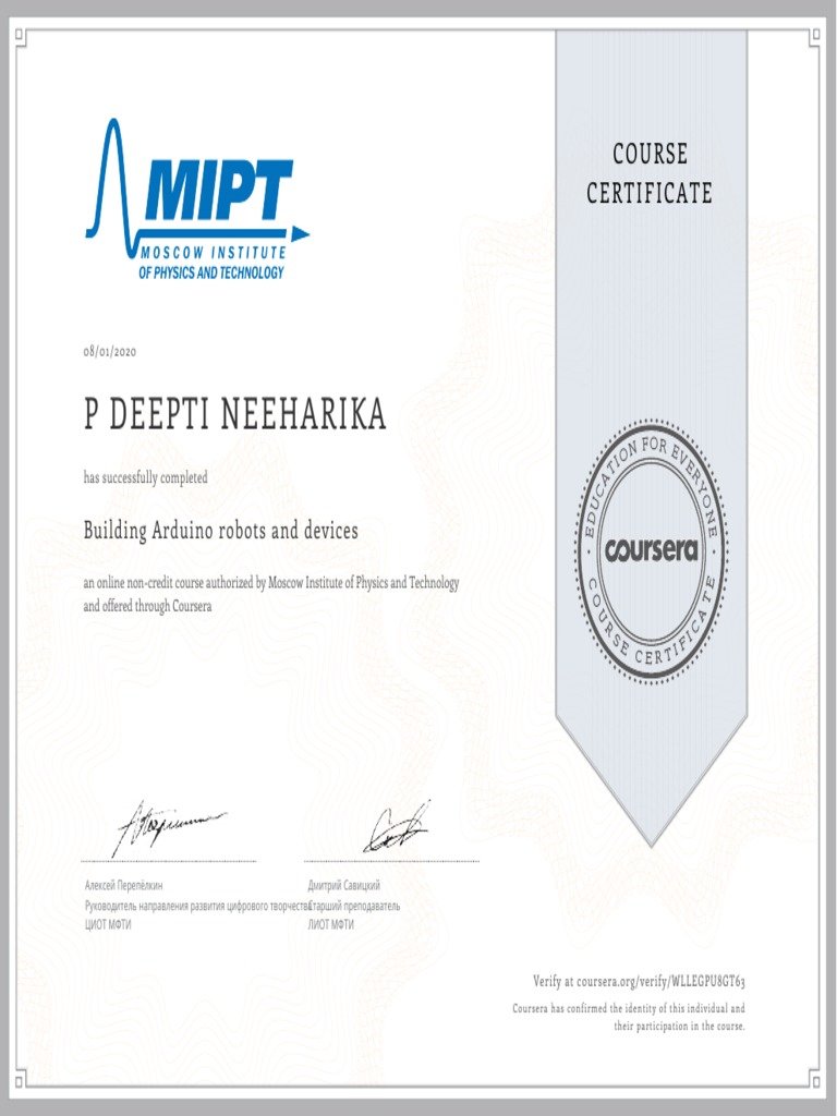 Building Ardunio Robots And Devices Coursera Pdf Pdf Arduino Computing And Information