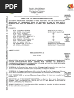 Resolution Realignment Sample Format | PDF | Philippines