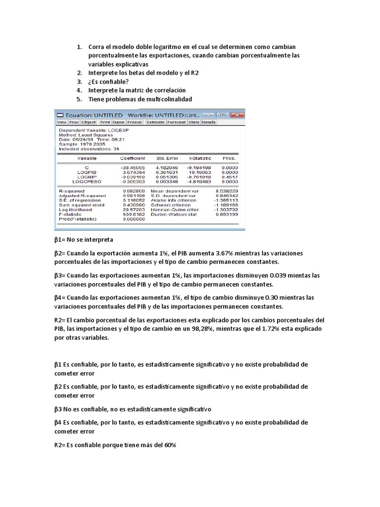 Modelo LOG LOG | PDF | Enseñanza de matemática | Business