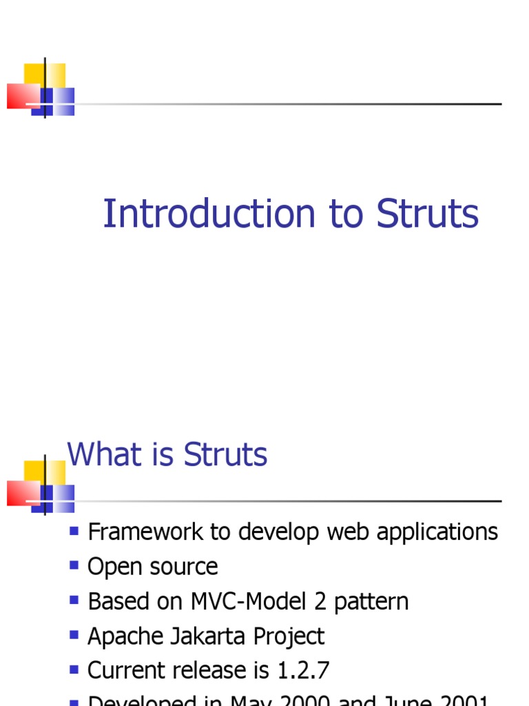 Introduction To Struts | PDF | Component Based Software Engineering ...