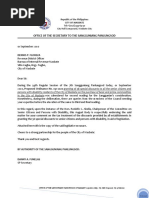 Tesda Letter of Intent | PDF