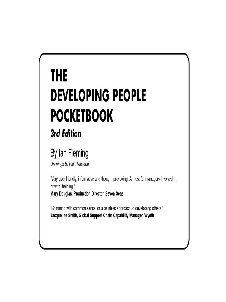 THE Developing People Pocketbook: 3rd Edition | PDF | Educational Technology | Performance Indicator