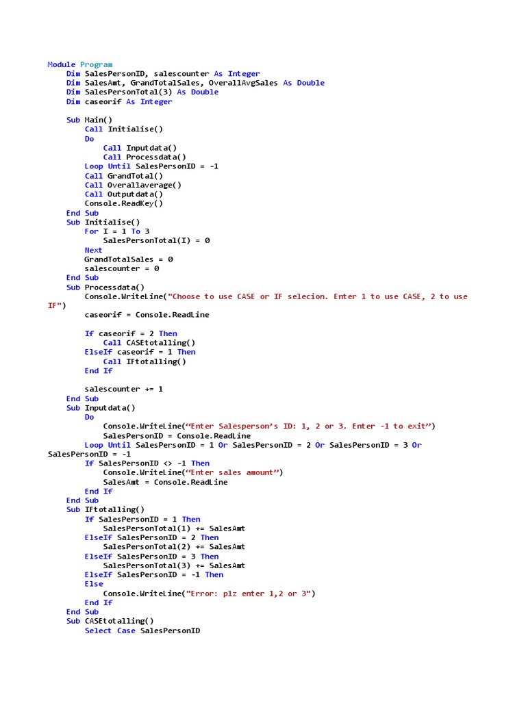 Computer Science Structure Chart Program | PDF | Computer Programming ...