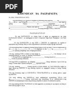 Kasunduan | PDF