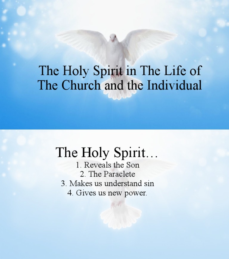The Holy Spirit in The Life of The | PDF