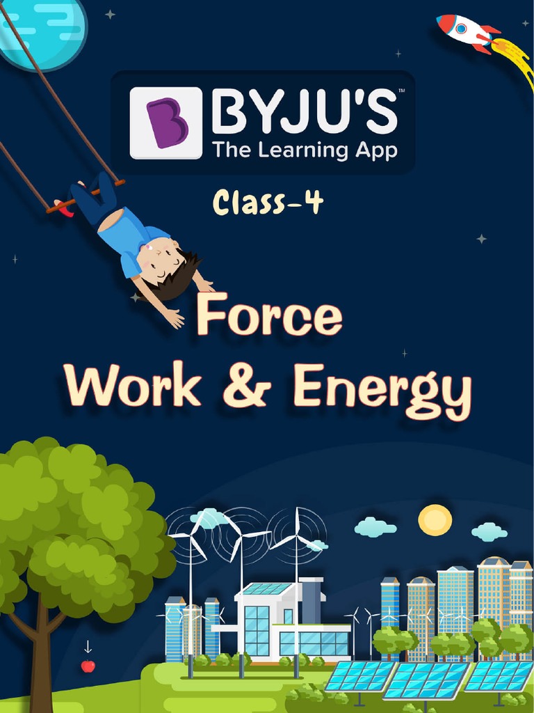 4th Grade Force, Work and Energy PDF | PDF