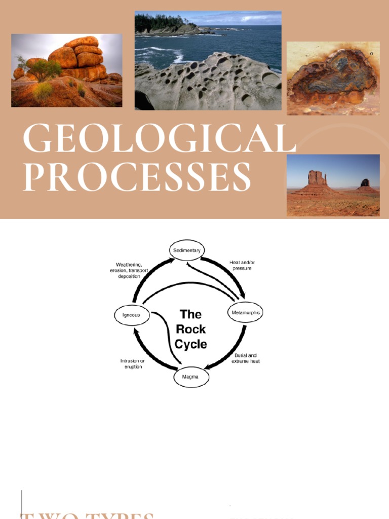 Geological Processes | PDF | Weathering | Magma