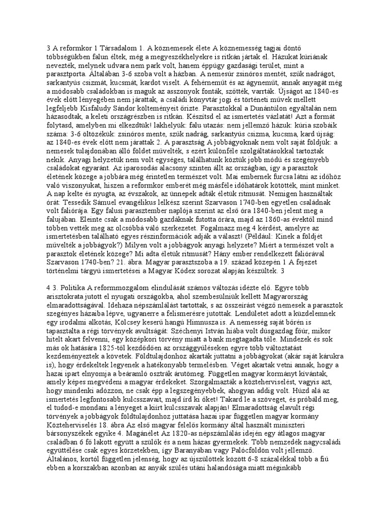 Irodalom MF Megoldás | PDF