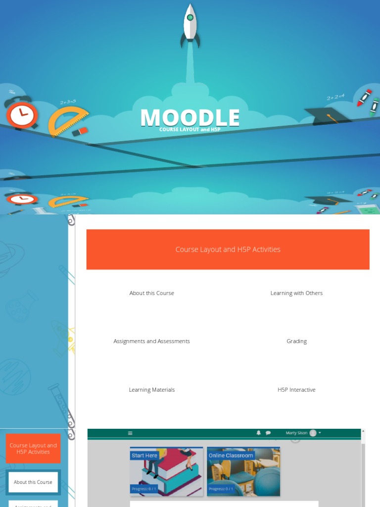 Moodle - Course Layout With Tutorial | PDF | Learning | Software