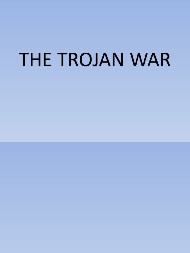 The Trojan War | PDF | Trojan War | Hector