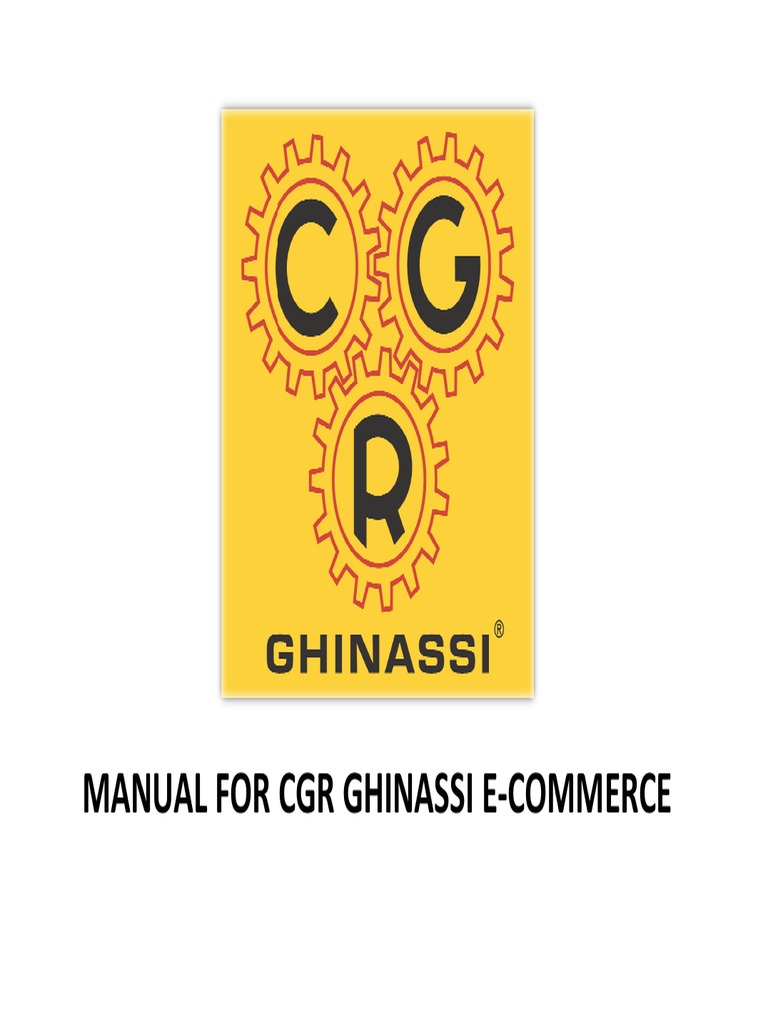 CGR Ghinassi E-Commerce Guide | PDF | Cargo | Login