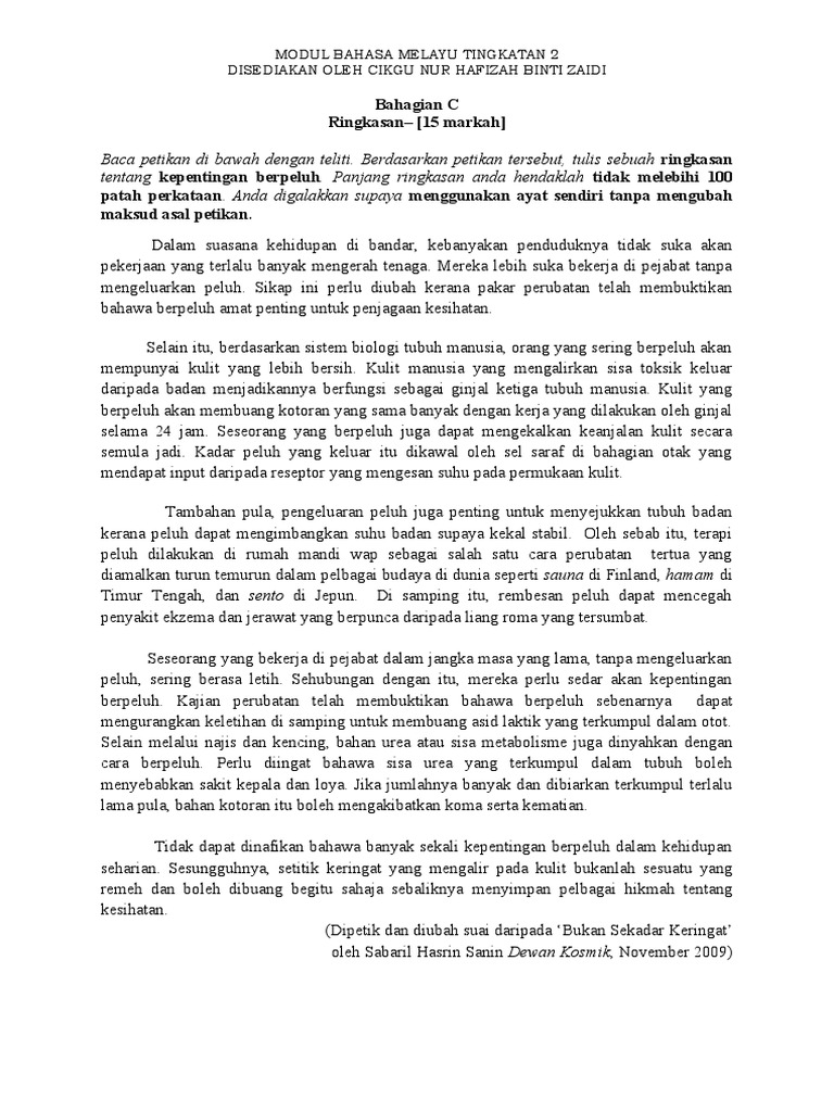 Ringkasan Set 1 | PDF