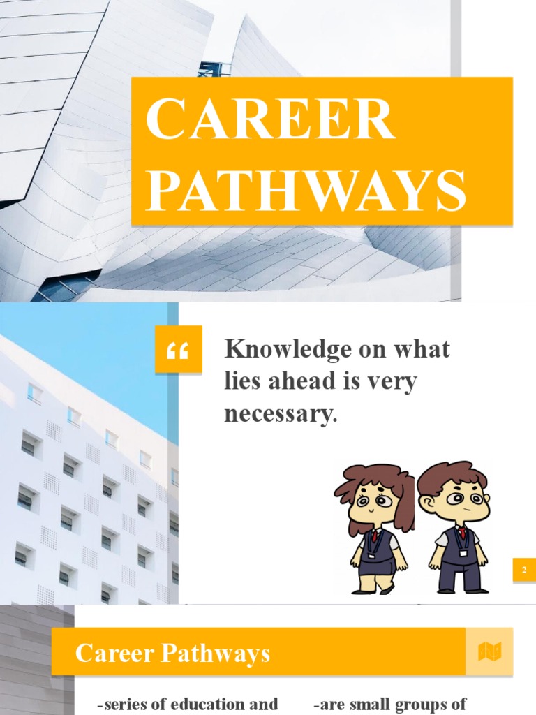 Personal Development: Theory and Practices L13 Career Pathways | PDF ...