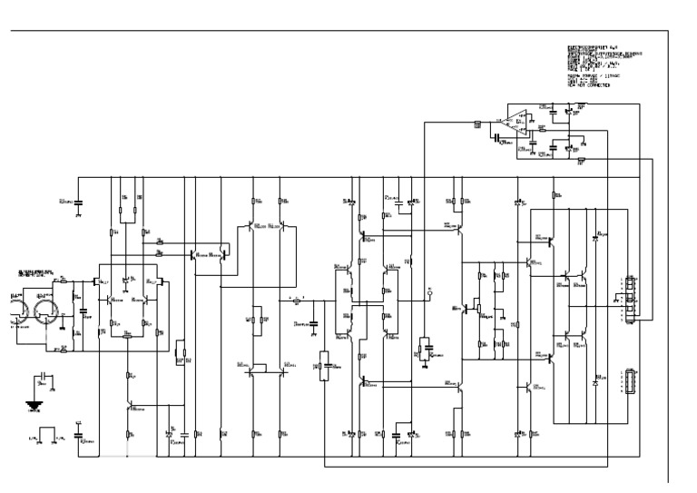 Electrocompaniet Aw120 Power Amplifier Schematic PDF | PDF