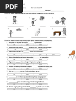 Salitang Magkatugma Worksheet | PDF