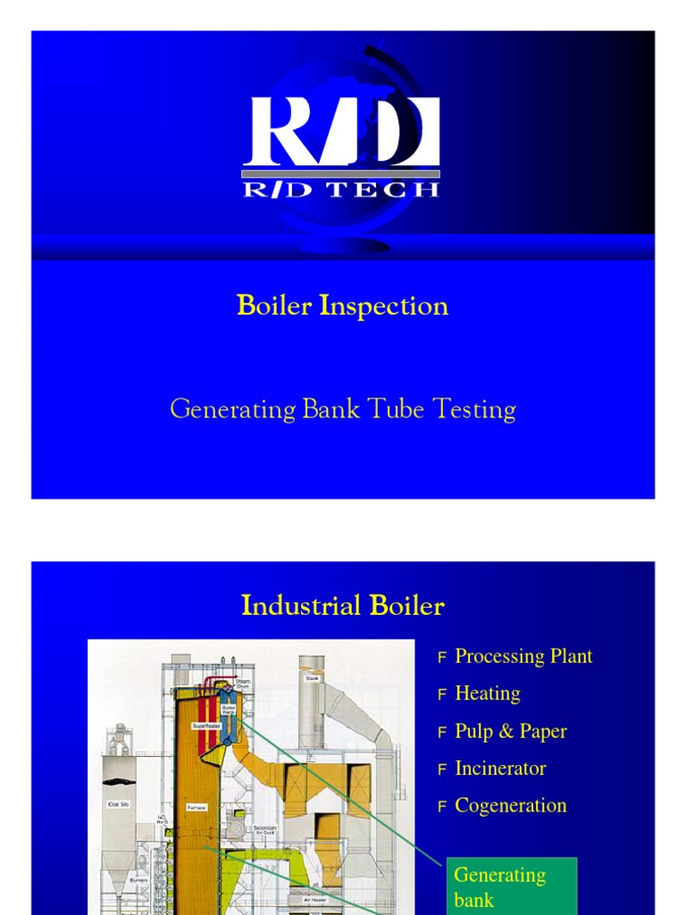 Boiler Inspection: Generating Bank Tube Testing | PDF