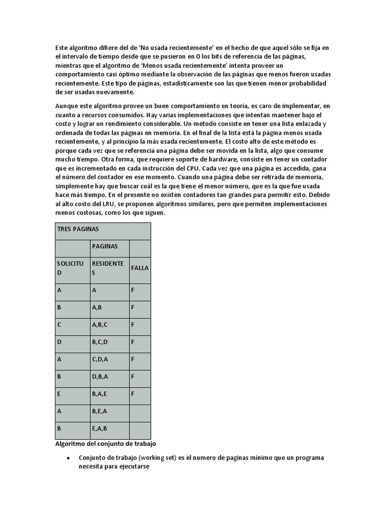 Este Algoritmo Lru | PDF | Algoritmos | Ingeniería de software
