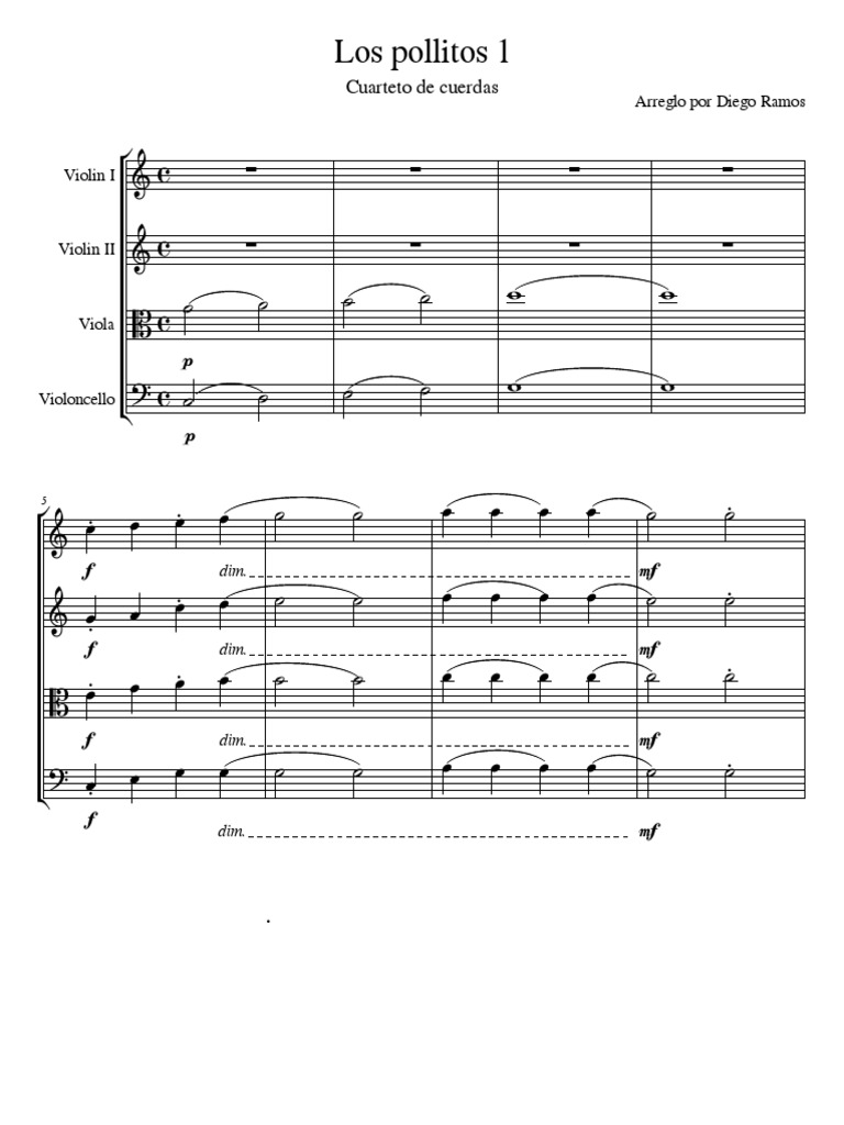 Los Pollitos 1 | PDF | Producción musical | Musica barroca