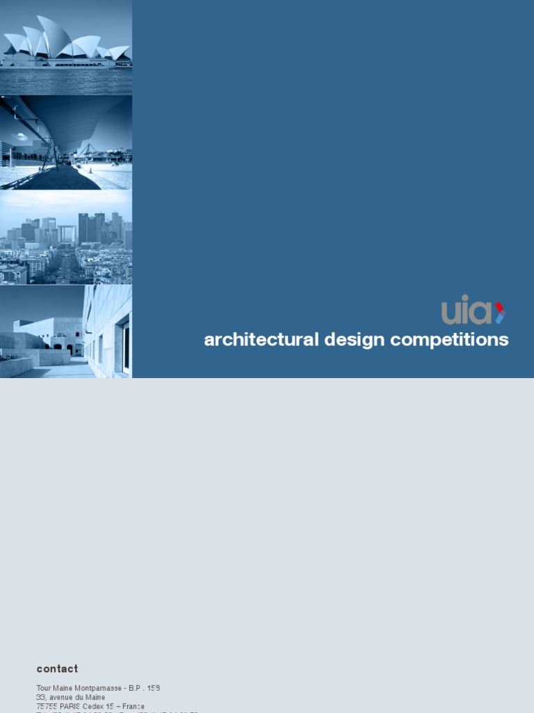 UIA - Architectural Design Competitions PDF | PDF | Competition | Architect