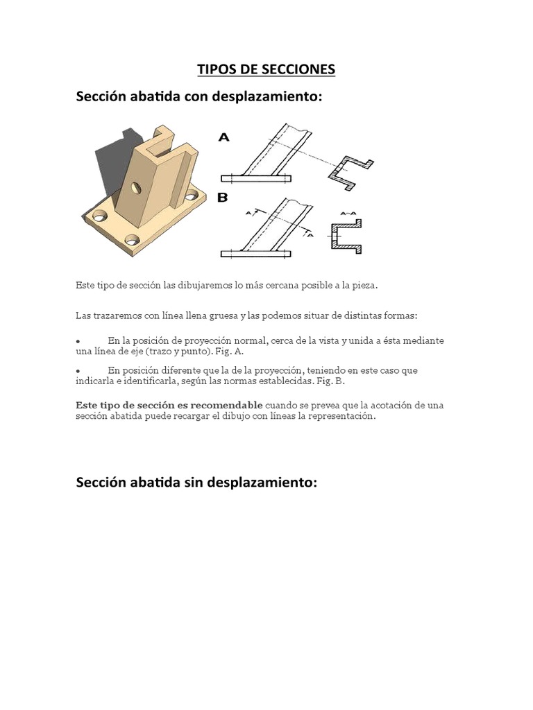 Tipos de Secciones | PDF