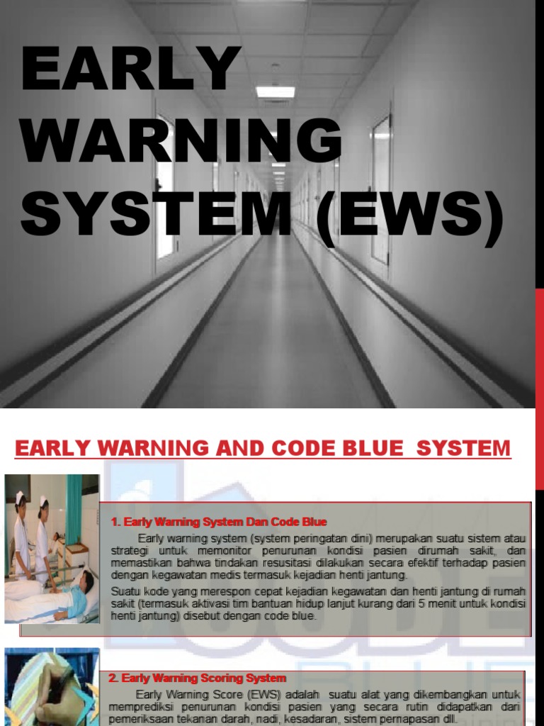 Early Warning System (Ews) | PDF