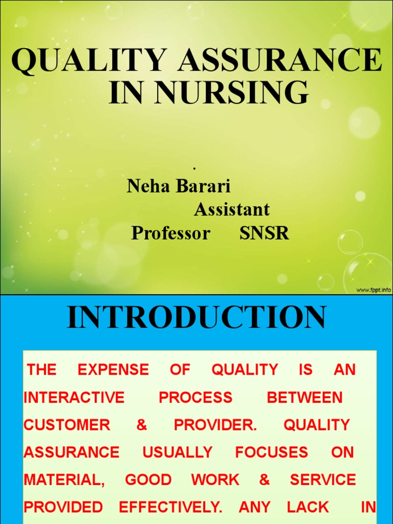 Quality Assurance With Model | PDF | Professional Certification ...