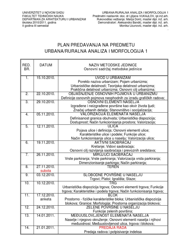 URAM1 Predavanja 2010 2011 | PDF