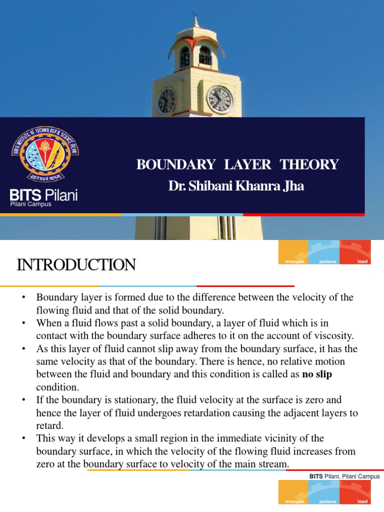 Boundary Layer Theory | PDF | Boundary Layer | Fluid Dynamics