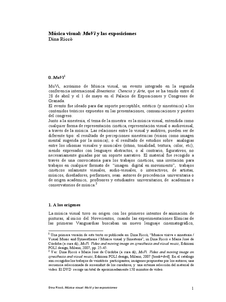 Visual Musis. Octet-Stream | PDF | Imagen | Science