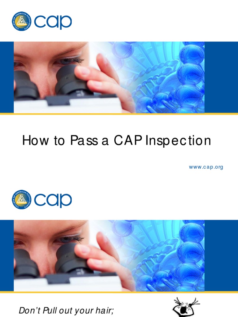 Passing CAP Inspections 2011 | Download Free PDF | Calibration | Science