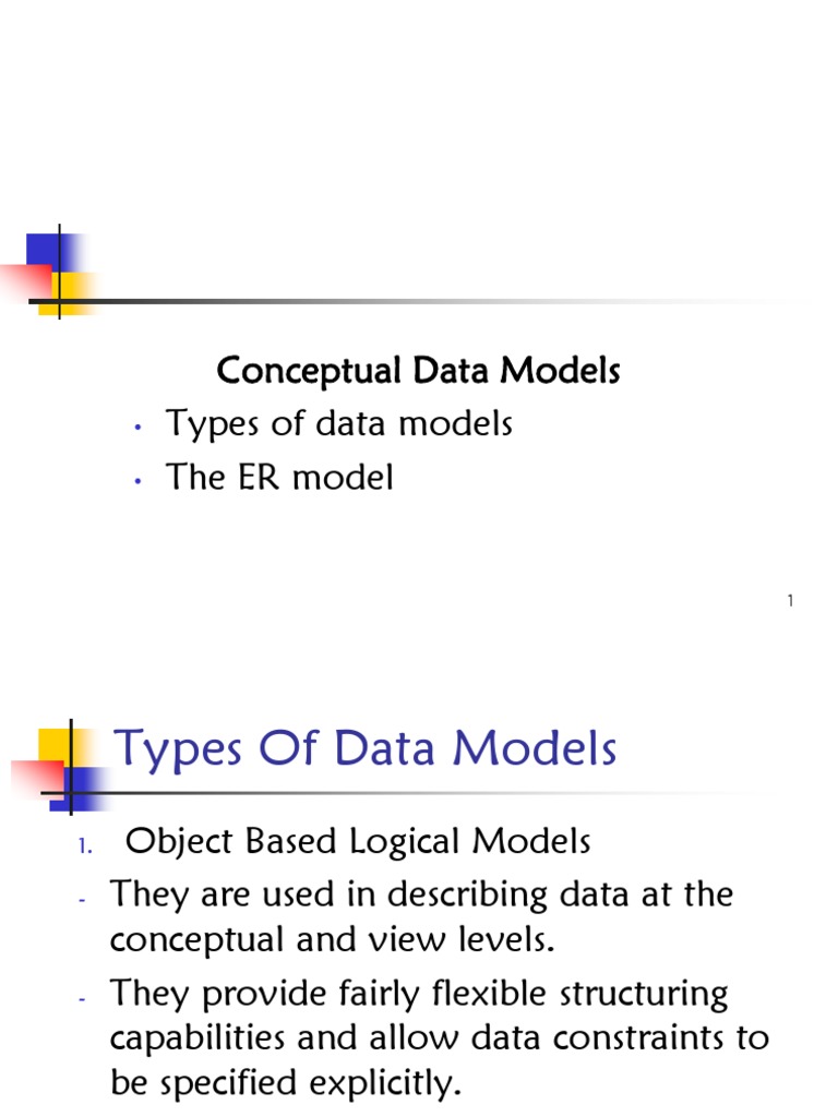 Understanding Conceptual Data Models | PDF | Conceptual Model | Data Model