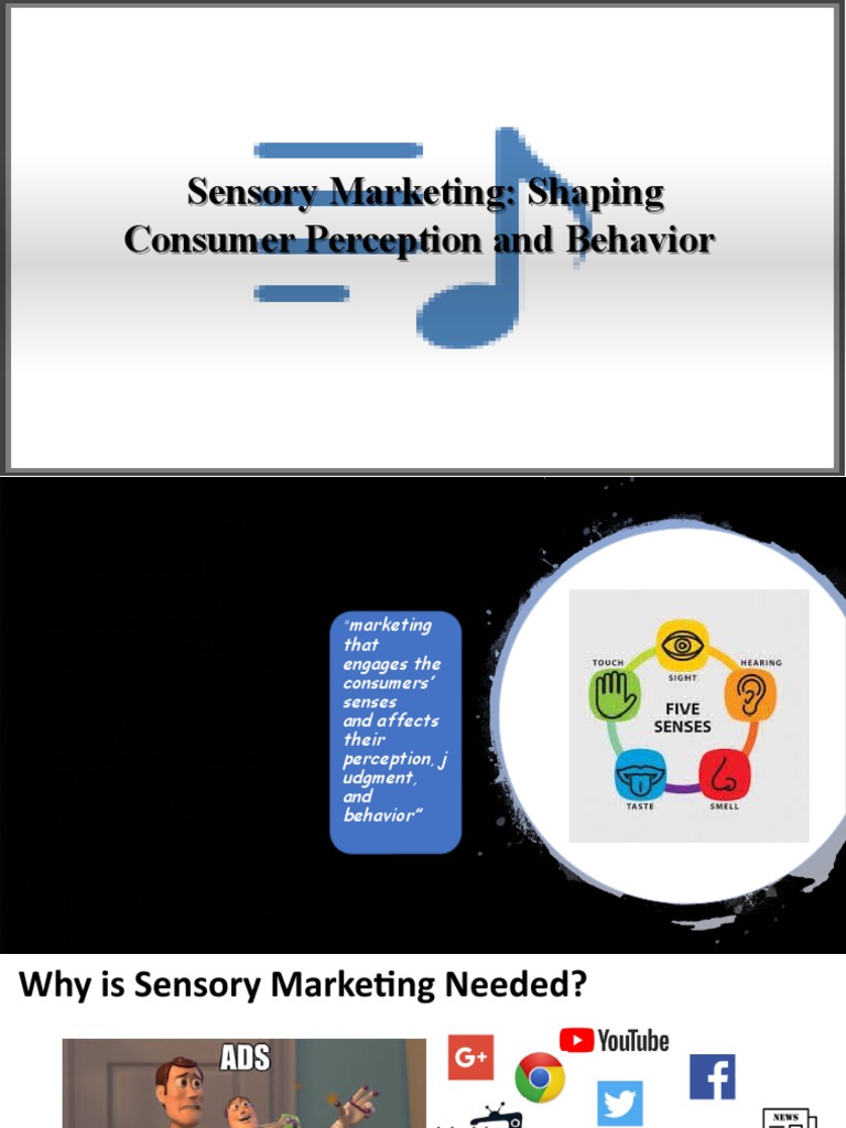 Sensory Marketing: Shaping Consumer Perception and Behavior Sensory ...