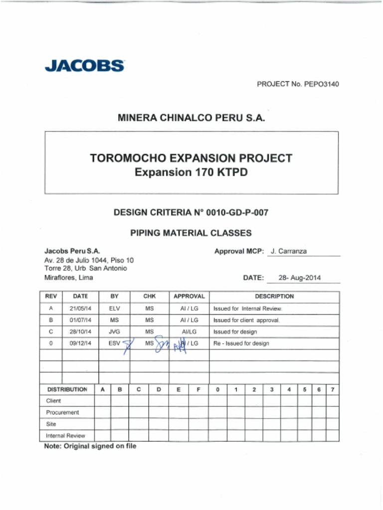 Piping Material Classes Overview | PDF | Pipe (Fluid Conveyance) | Valve