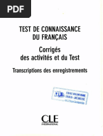 Préparation Au TCF - Structure de La Langue | PDF | Nombre grammatical | Genre grammatical