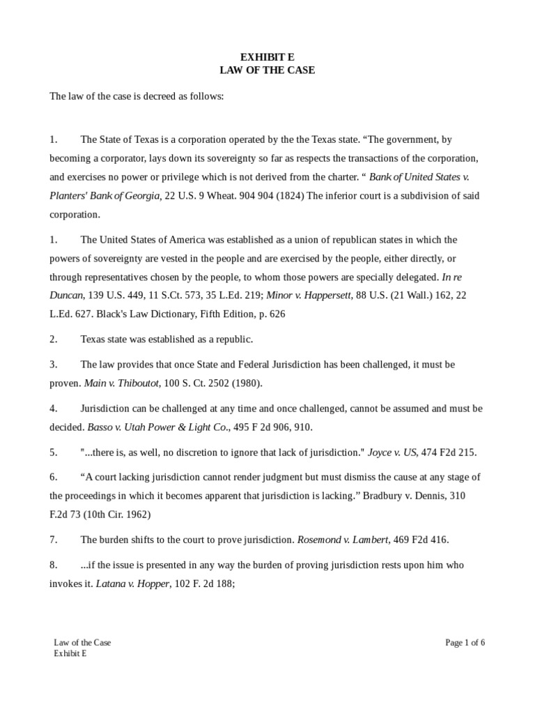 Law Case | PDF | Jurisdiction | Judiciaries