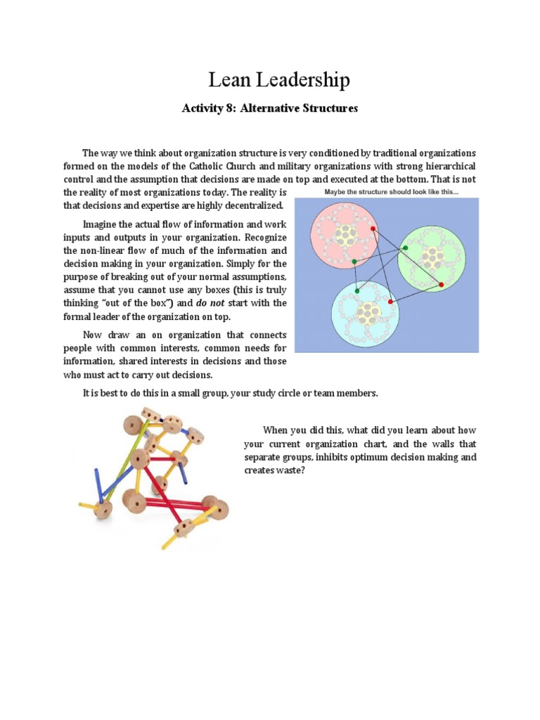 A Estrutura Da Casa Lean | PDF